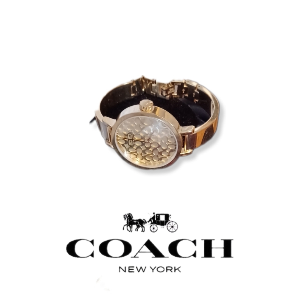 Coach Miranda Signature Dial Gold Tone Steel Ladies W… - Gem